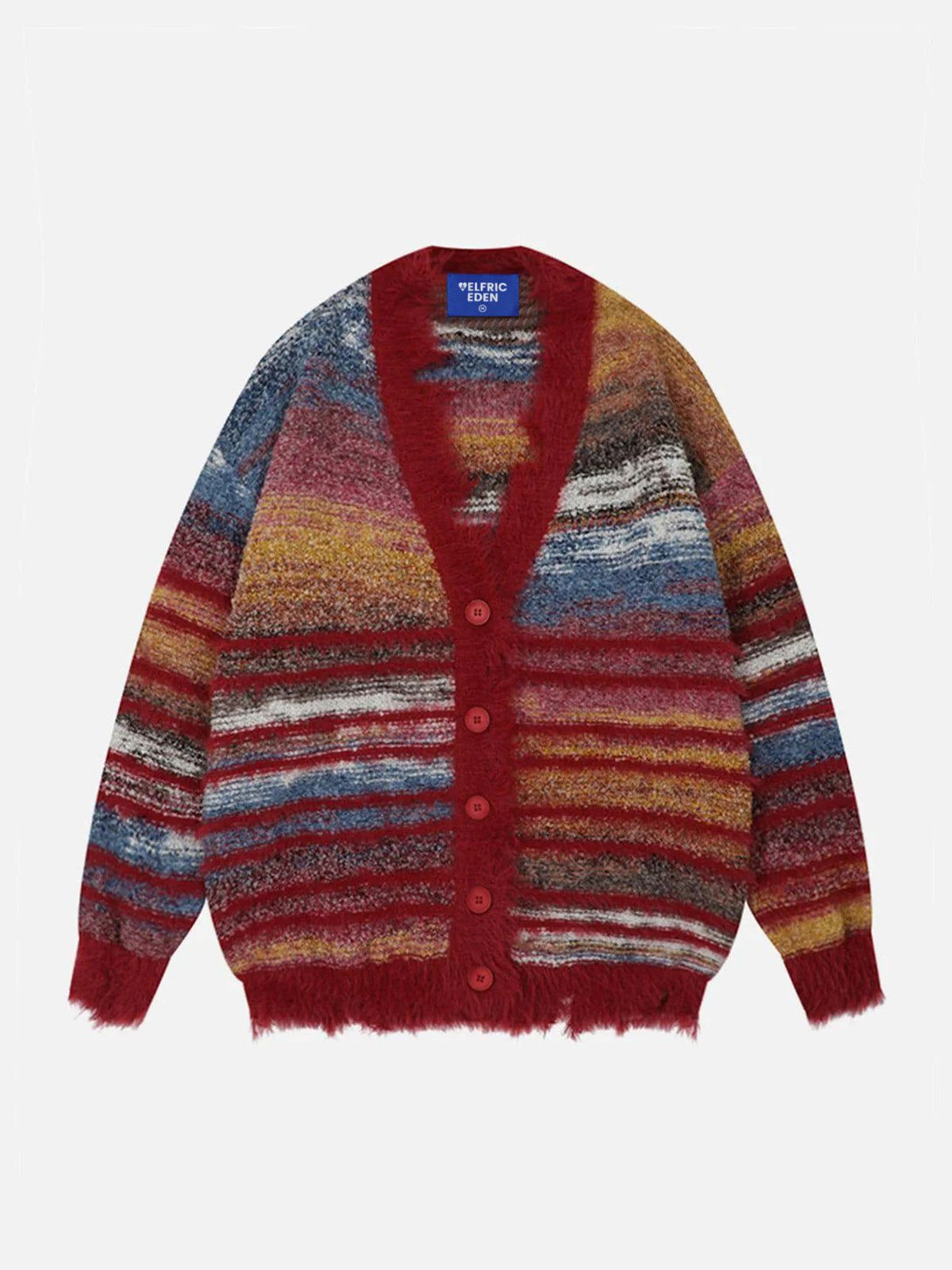 Aelfric Eden Fringe Gradient Pinstripe Cardigan – Aelfric eden