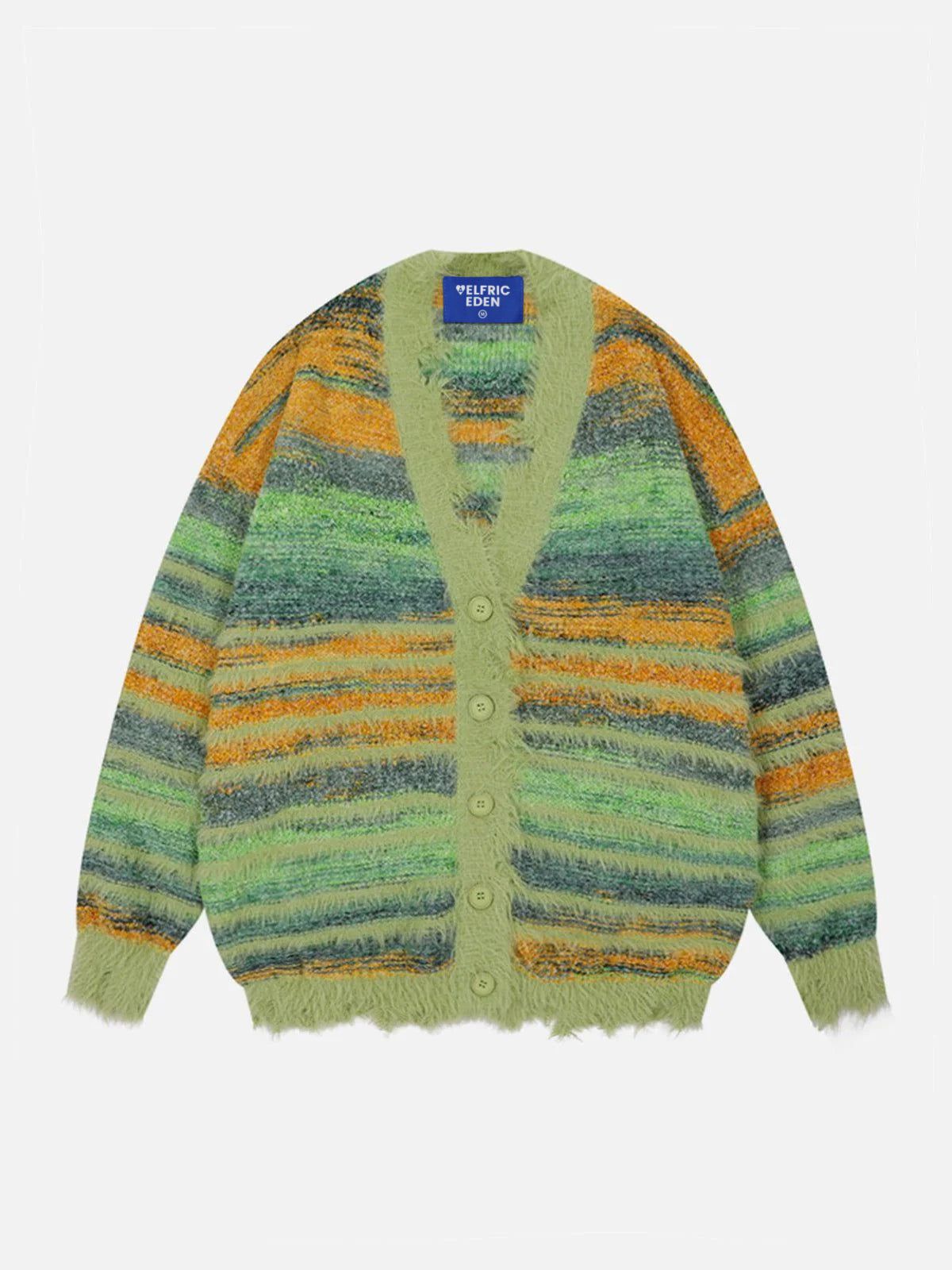 Aelfric Eden Fringe Gradient Pinstripe Cardigan – Aelfric eden