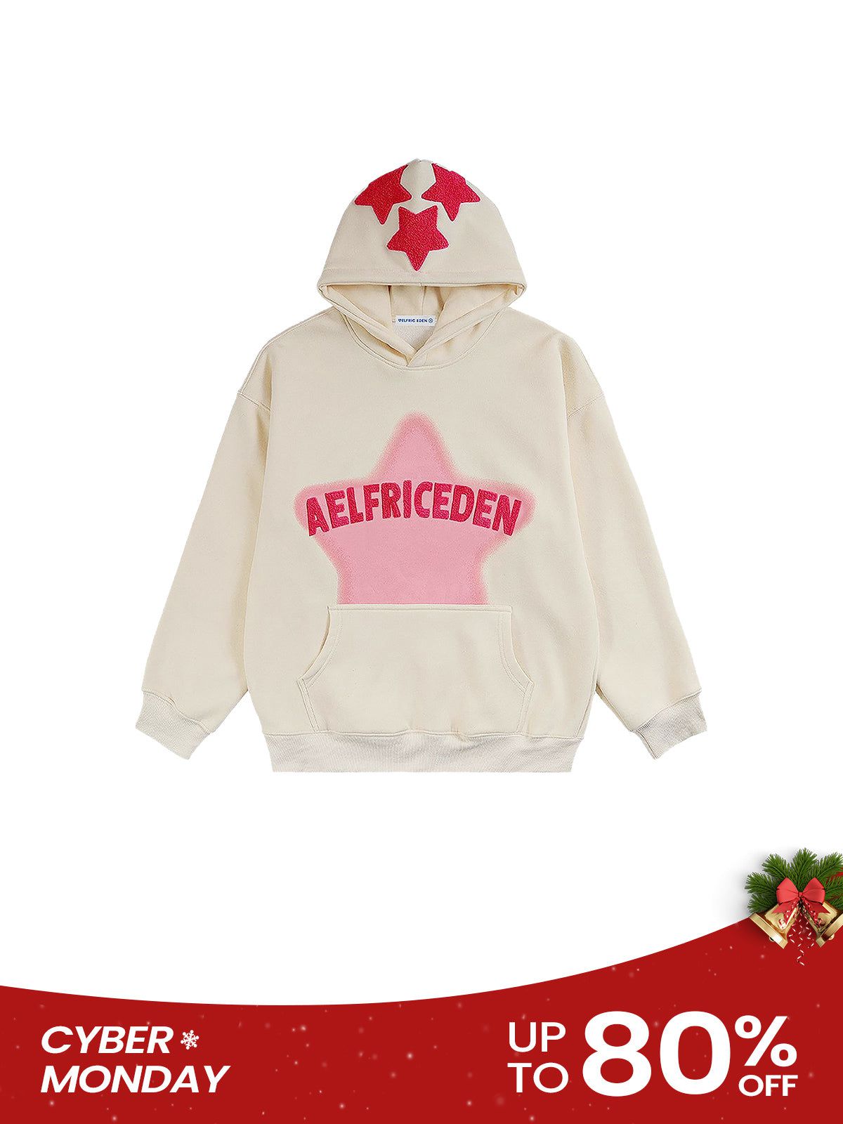 Aelfric Eden Vintage Embroidery Star Hoodie – Aelfric eden