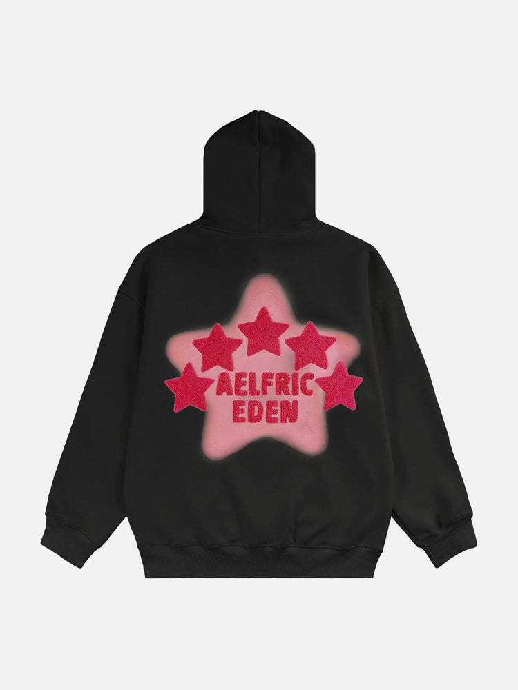 Aelfric Eden Vintage Embroidery Star Hoodie – Aelfric eden