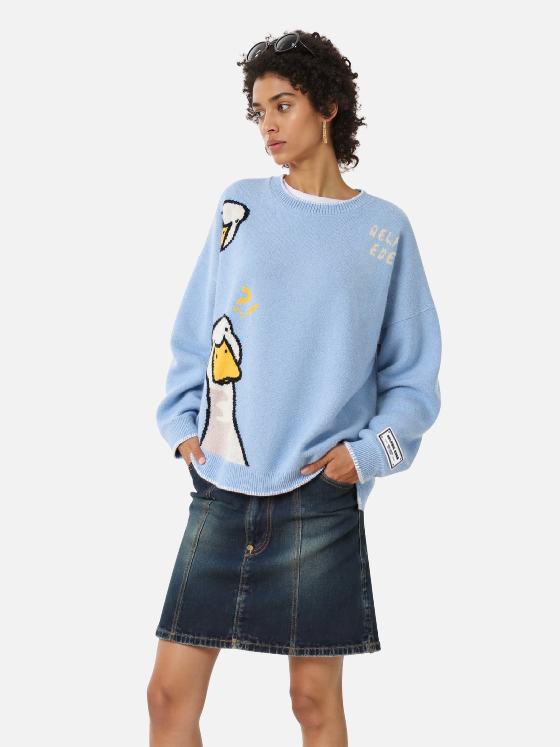 Aelfric Eden Goose Jacquard Sweater – Aelfric eden