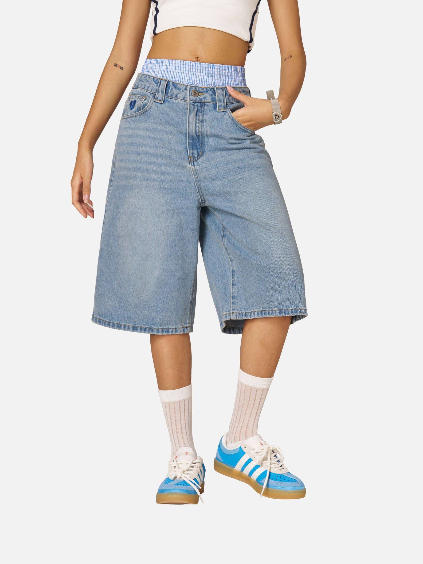 Aelfric Eden Double Waist Longline Jorts – Aelfric eden