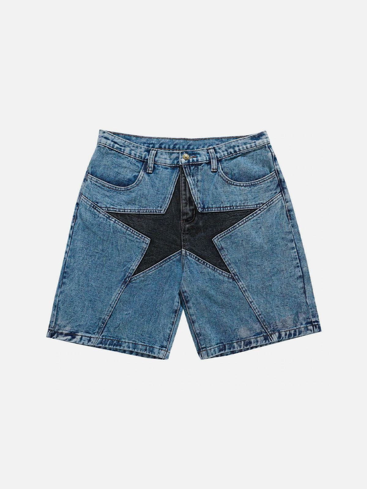 Aelfric Eden Star Patchwork Jorts – Aelfric eden