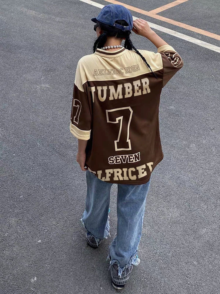 Aelfric Eden Contrast Color Racing Tee [Recommended by@addieisdaddyyy ...